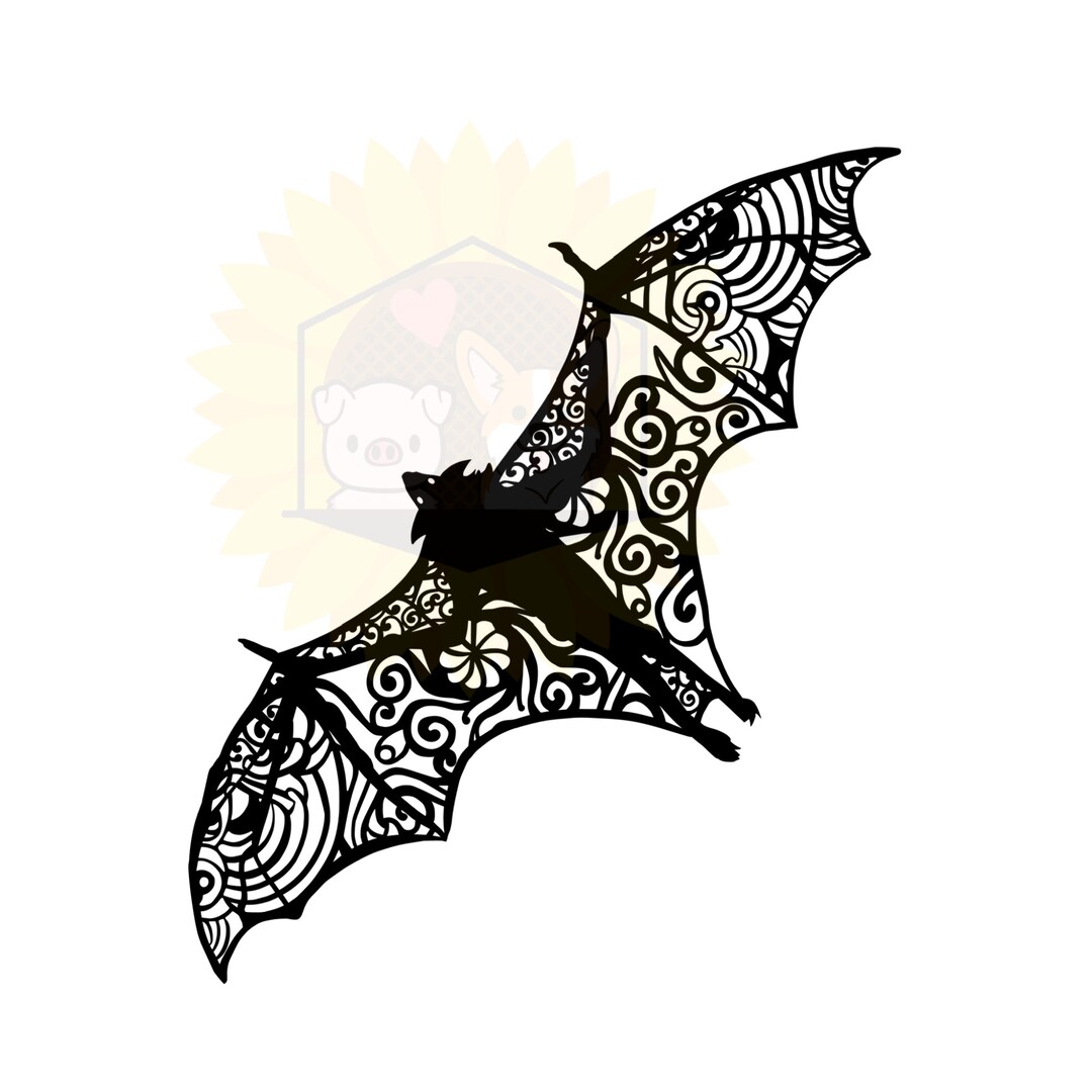 Bat Decal, Truck Window Decal, Handmade, Vinyl Car Decal, Bat Sticker ...