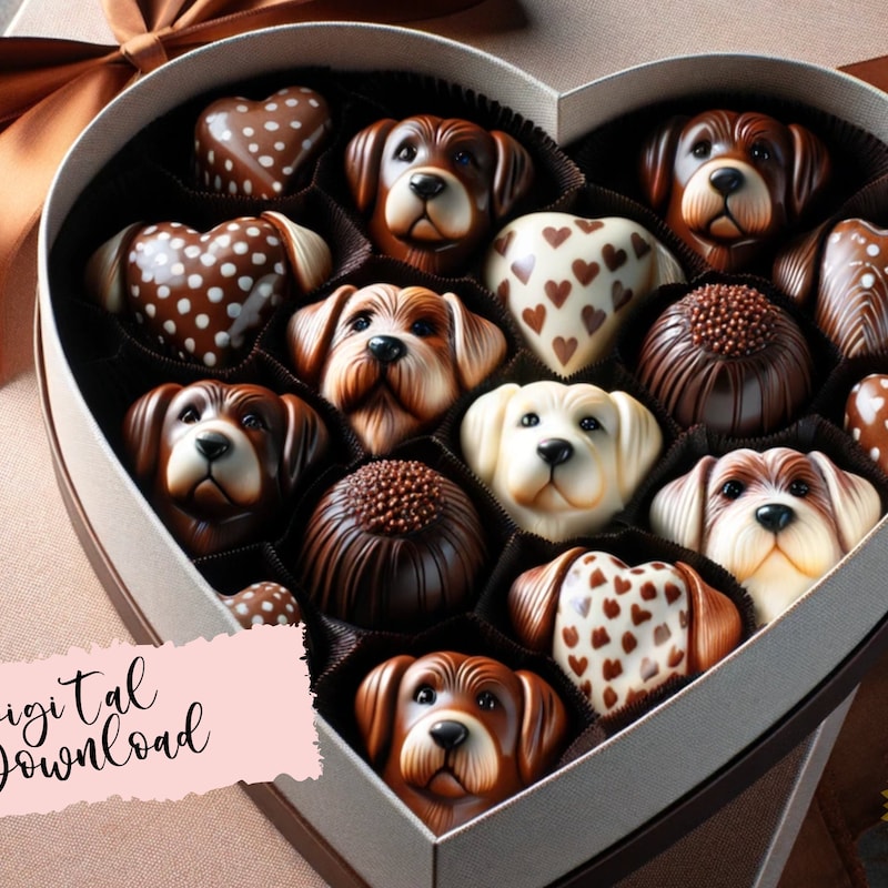 Chocolate Shaped Dogs - Etsy