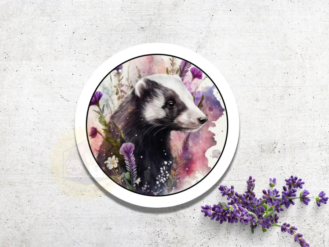 Skunk Stickers, Skunk Mail Stickers, Skunk Card Stickers, Cute Skunk ...