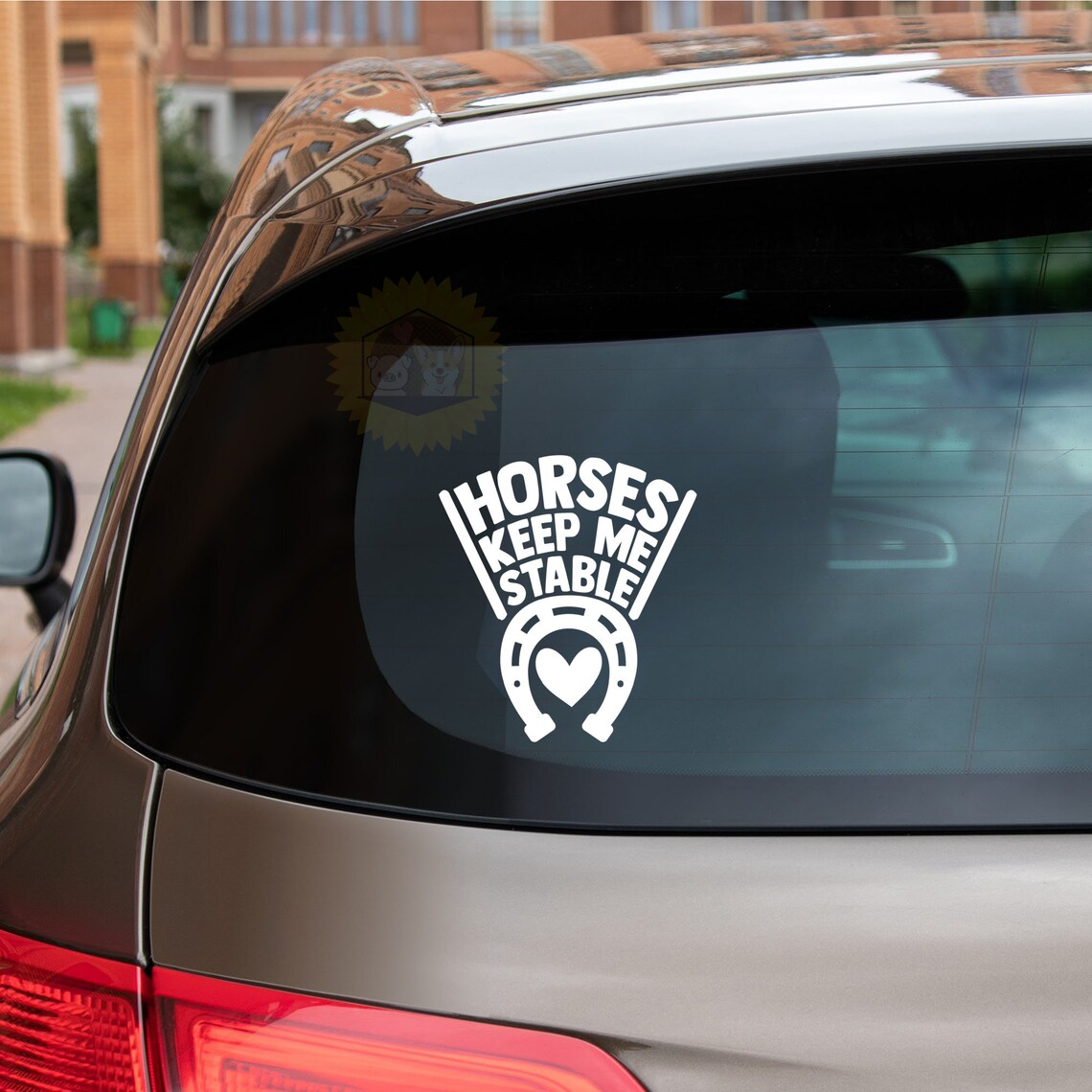 Horse Vinyl Decal Horse Sticker Funny Horse Decal Horse - Etsy