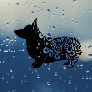 Corgi Vinyl Decal, Truck Window Decal, Car Decal, Corgi Window Decal ...