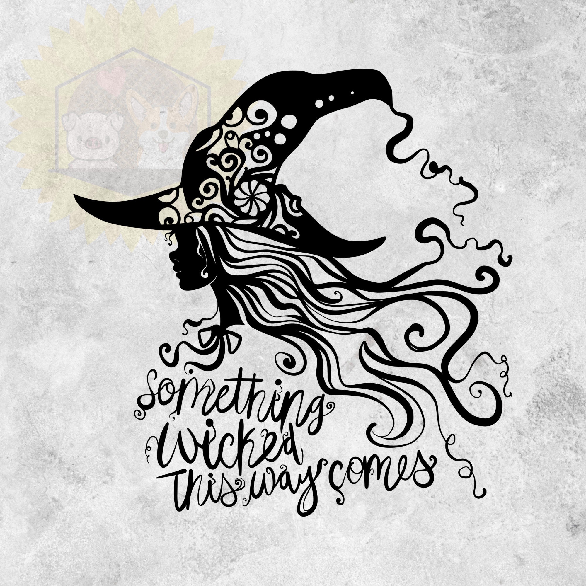 Witch Decal Witch Vinyl Decal Truck Window Decal Tumbler - Etsy
