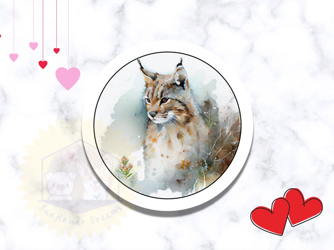 Bobcat Stickers, Bobcat Mail Stickers, Bobcat Card Stickers, Bobcat ...