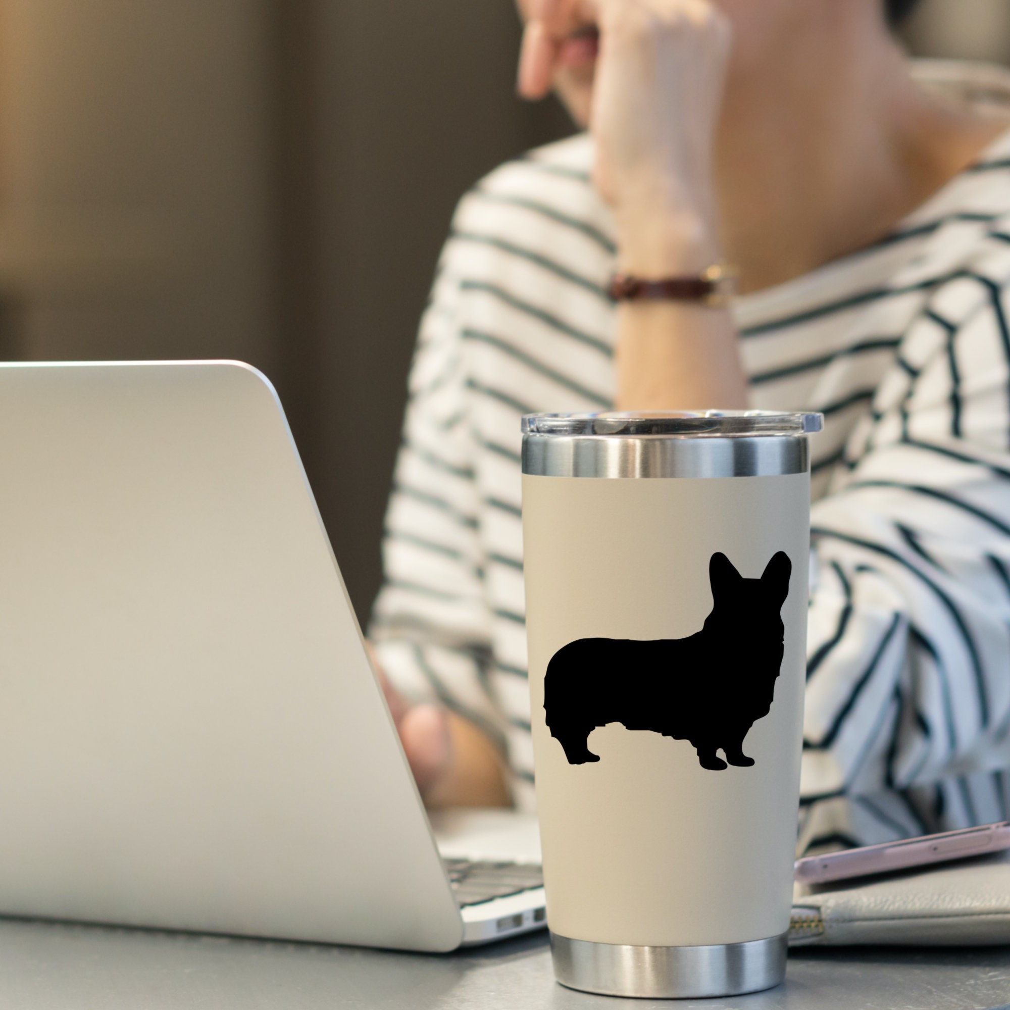 Corgi Vinyl Decal Corgi Decal Dog Decal Corgi Car Decal | Etsy