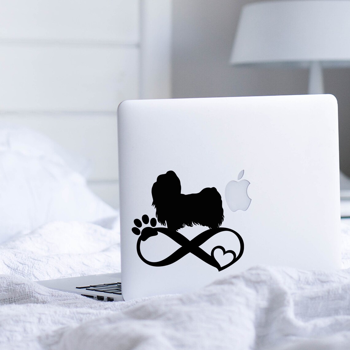Shih Tzu Decal Dog Infinity Decal Shih Tzu Gift Shih Tzu | Etsy