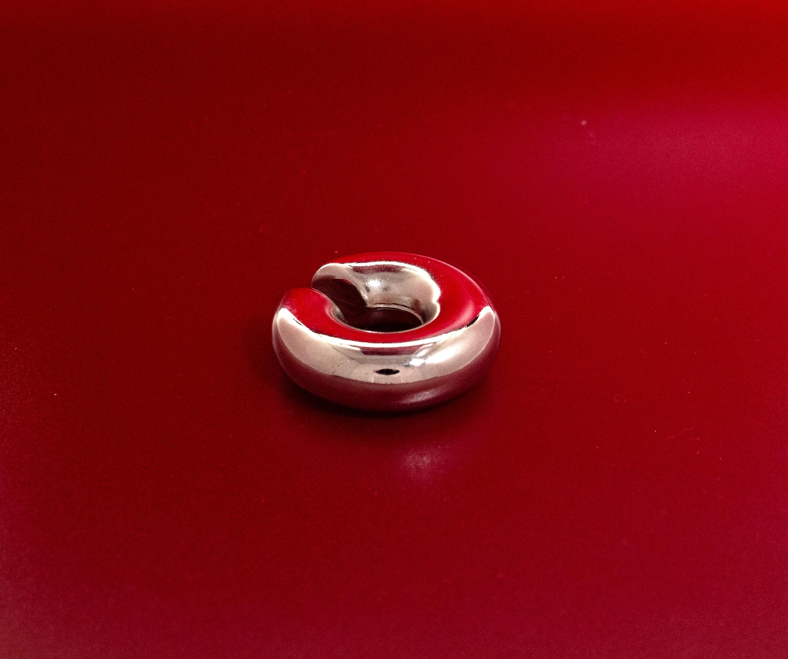Chunky Silver Earring Set Stack Earring Set Silver Stacking Earring ...