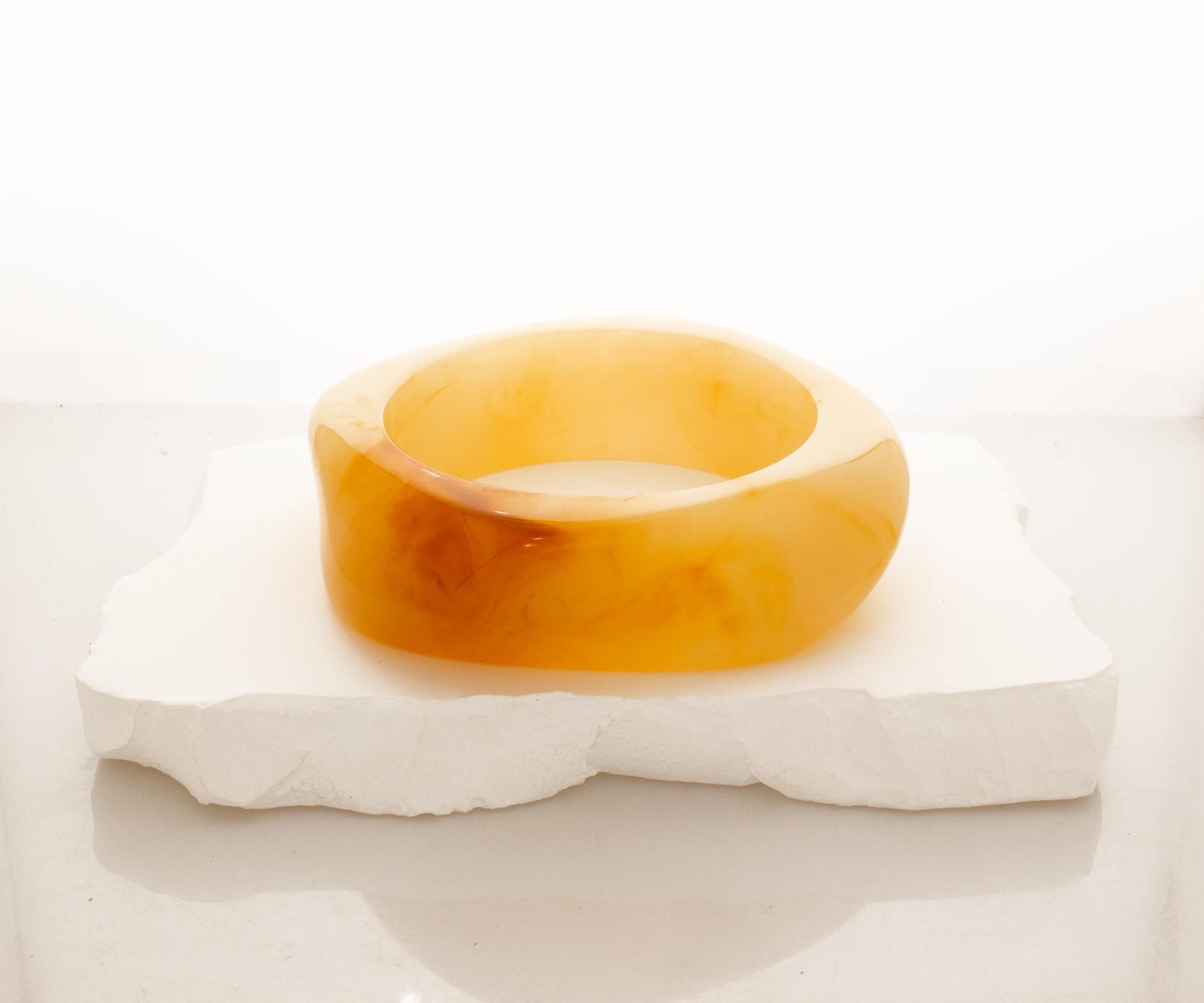 Resin Bangle Set Bangle Bracelet Chunky Bangle Statement Jewelry Thick ...