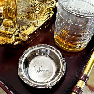 Personalized Ashtray Engraved Ashtray Custom Housewarming Gift Table ...