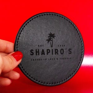 Engraved Coaster Set Corporate Gifts Logo Office Gifts Custom Branded ...