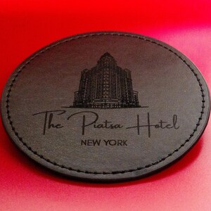 Custom Engraved Coaster Set Corporate Promotional Items Corporate Swag ...