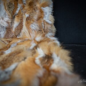 Luxury Real Canada Red Fox Fur Throw Blanket - Etsy