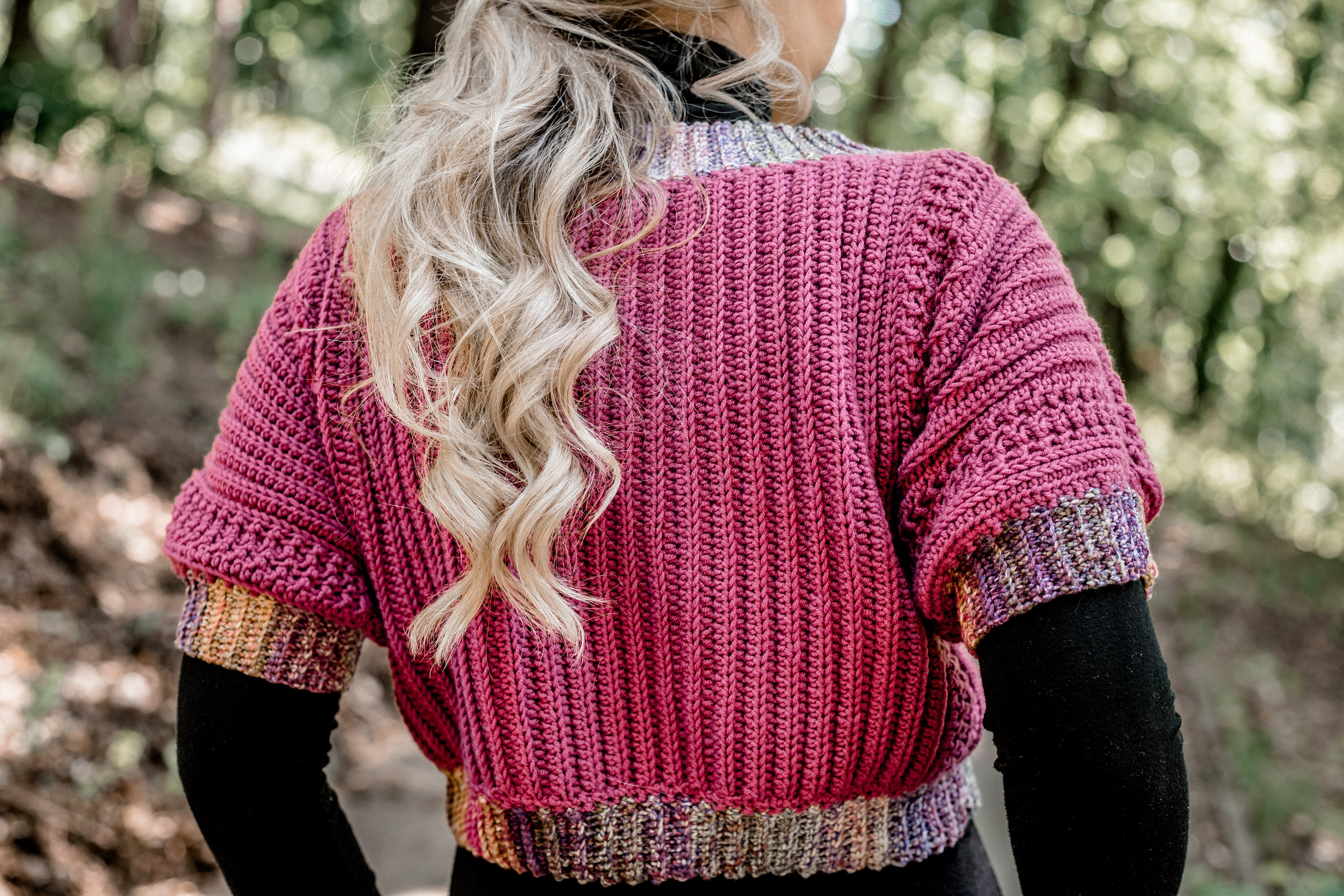 Crochet Sweater Top Pattern PDF All Seasons Frankie Sweater - Etsy
