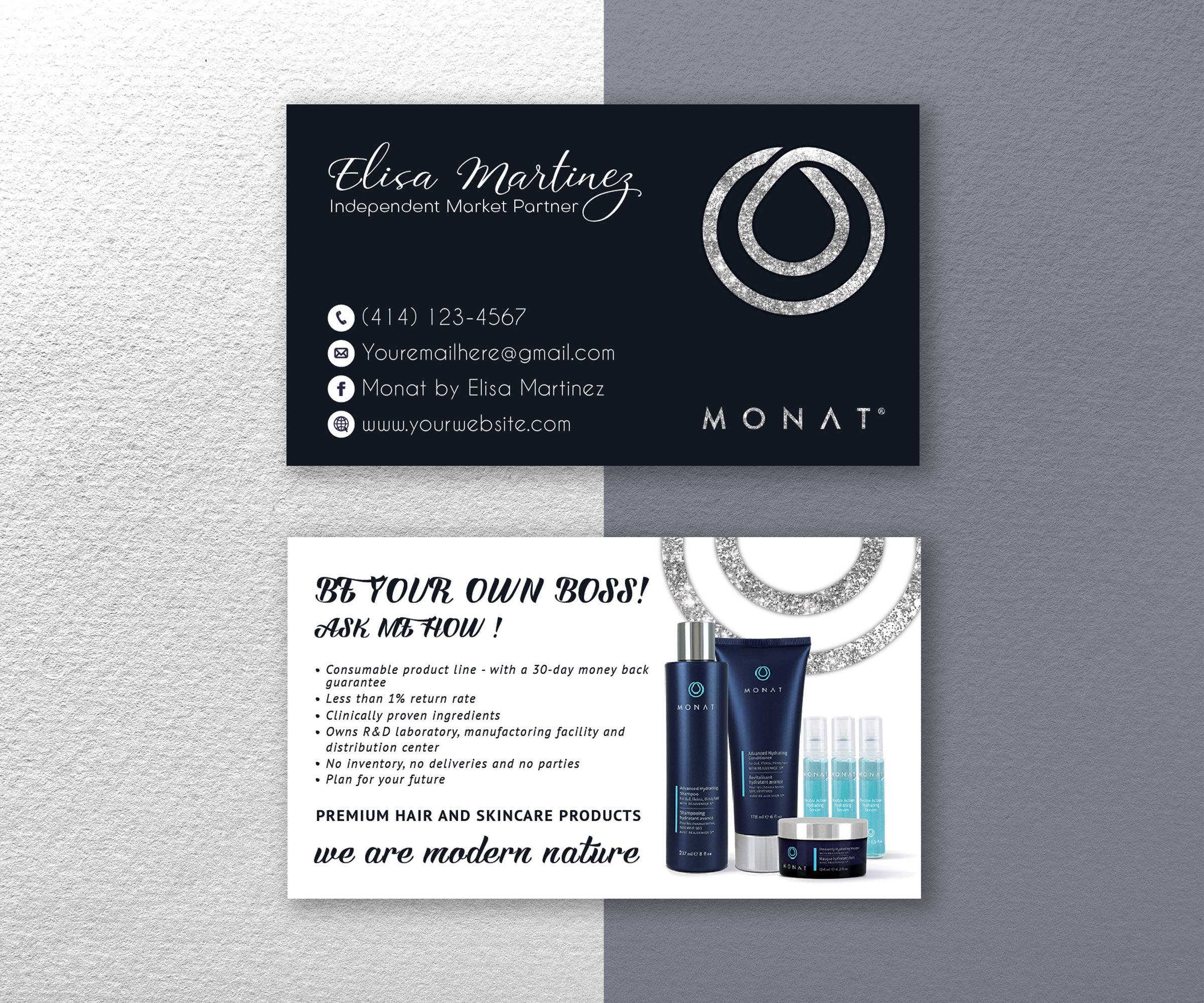 Paper & Party Supplies Templates Monat Care Instructions Monat ...