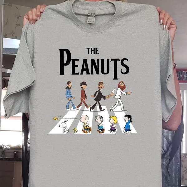 Peanuts Abbey Road Shirt - Etsy