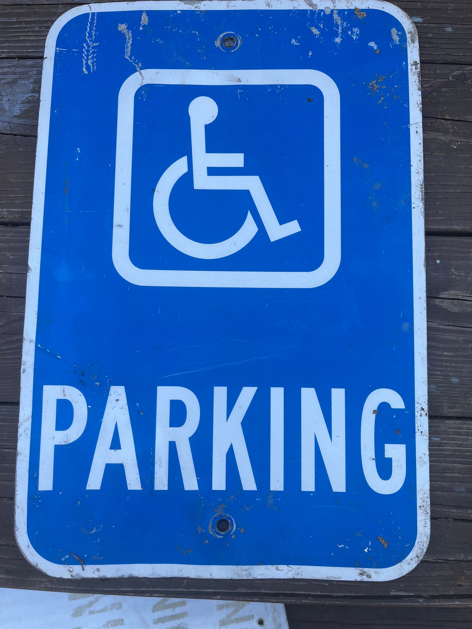 Handicapped Parking Sign - Etsy