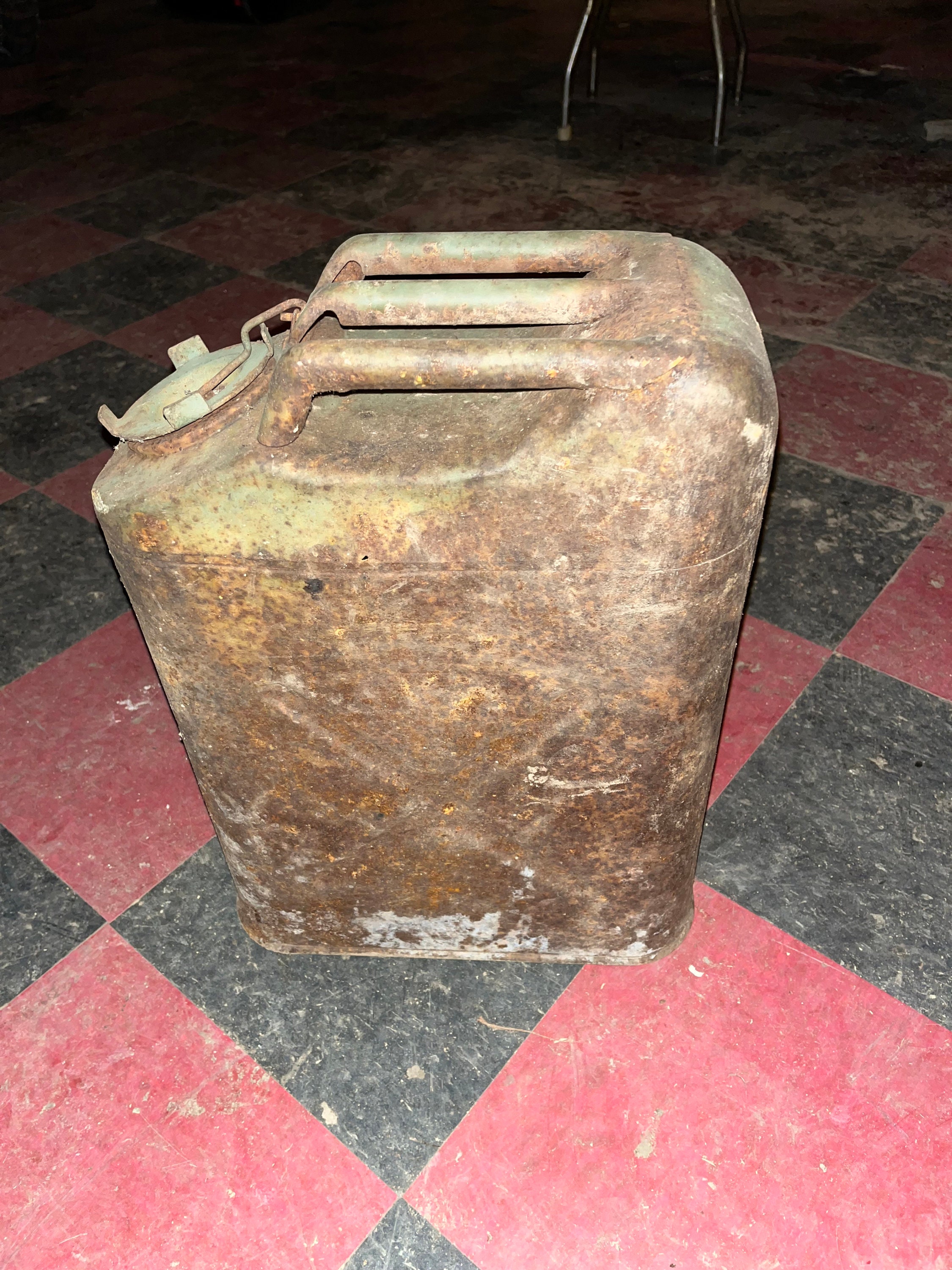 Vintage Metal Jerry Can - Etsy