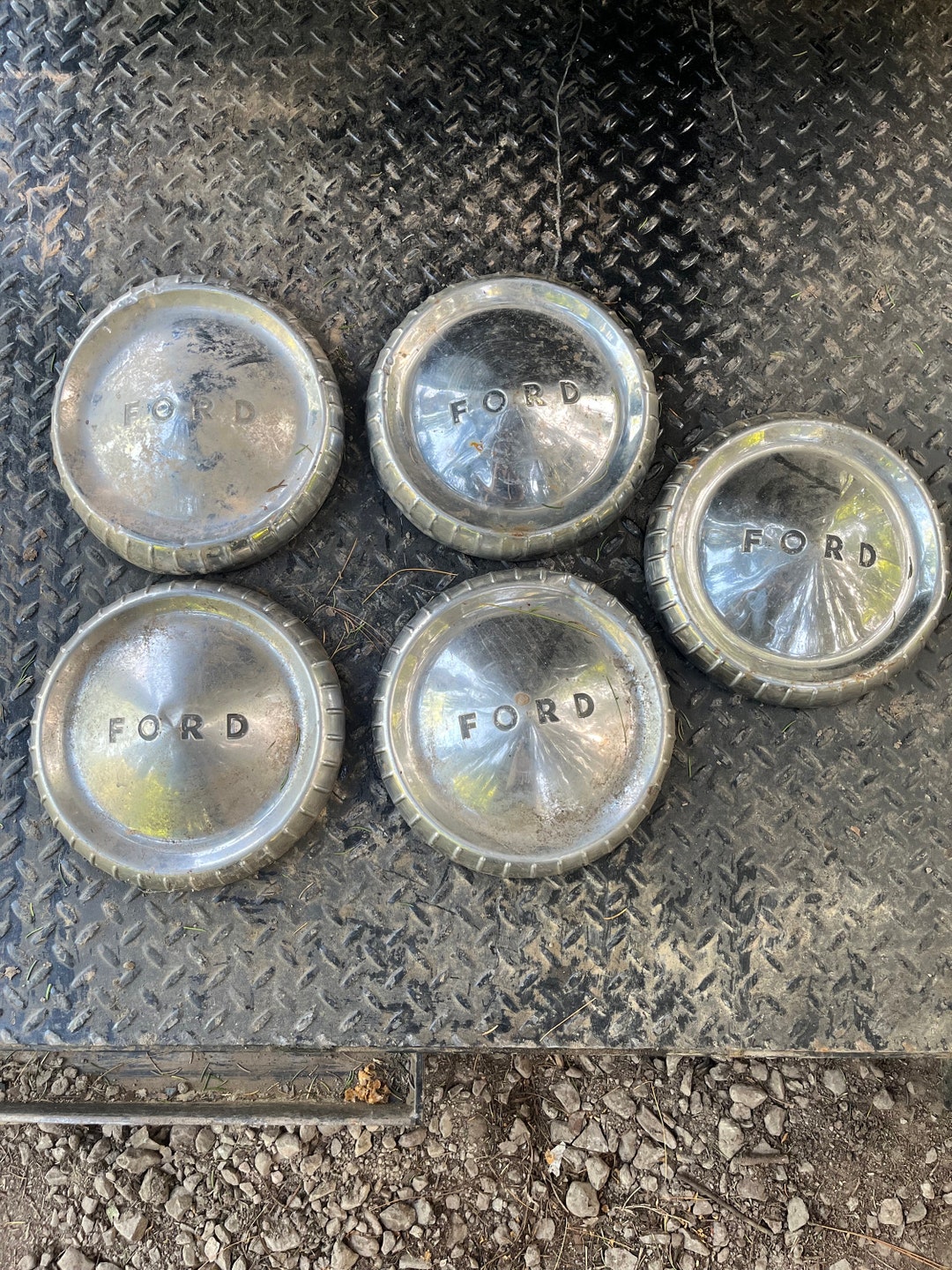 Ford Dog Dish Hubcaps