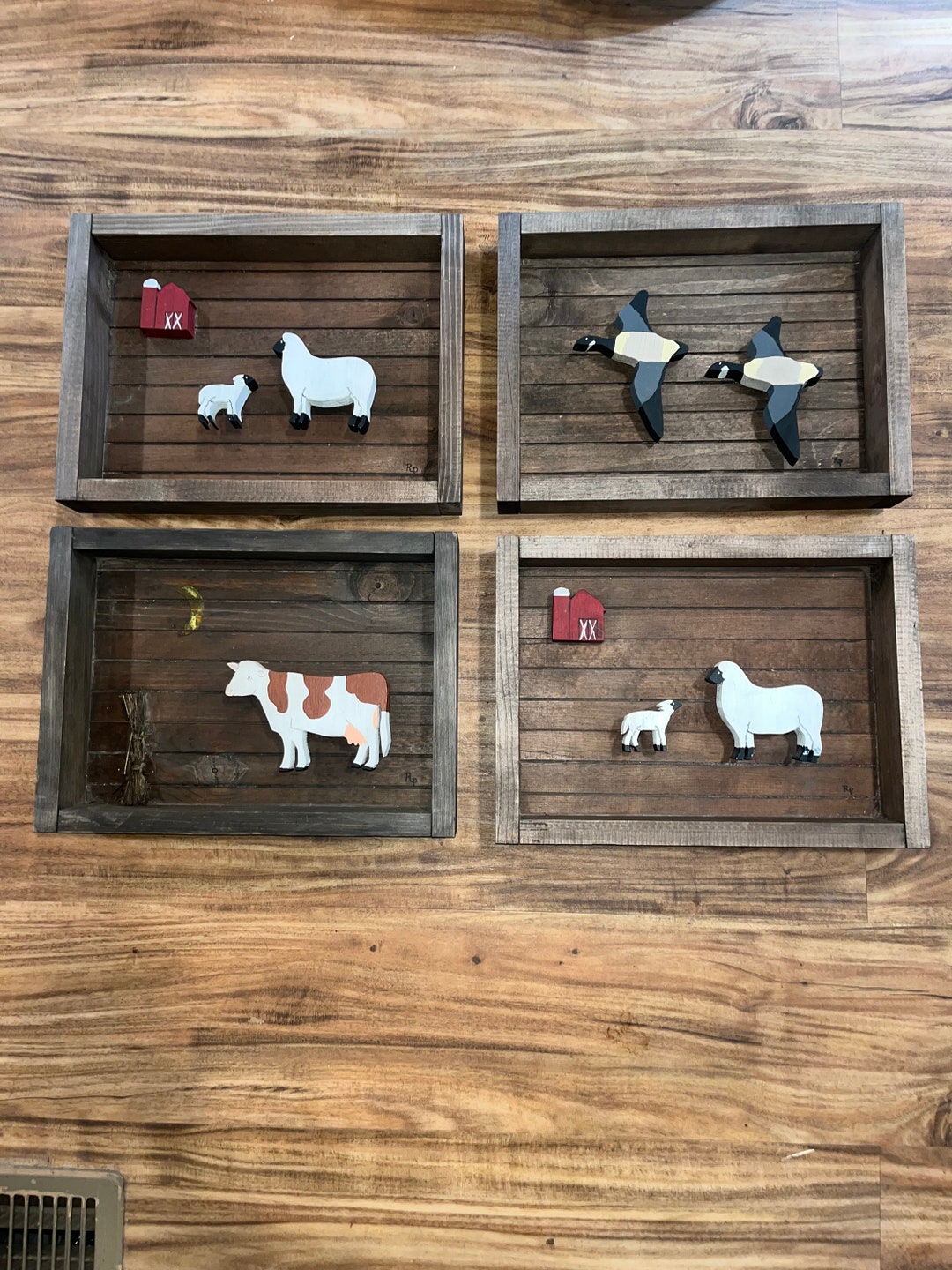 Wooden Country Wall Decor - Etsy