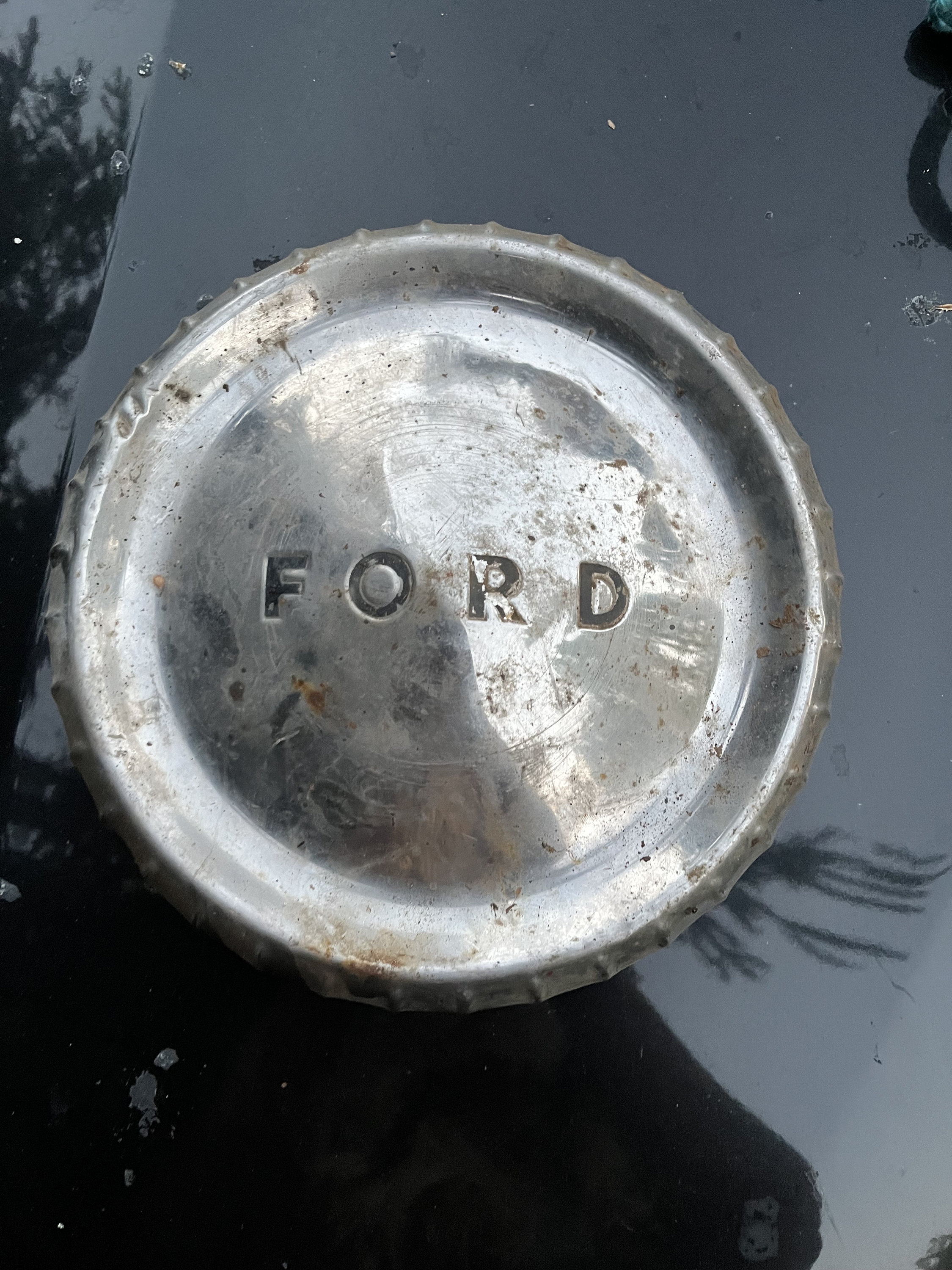 Vintage Ford Dog Dish Hubcaps - Etsy
