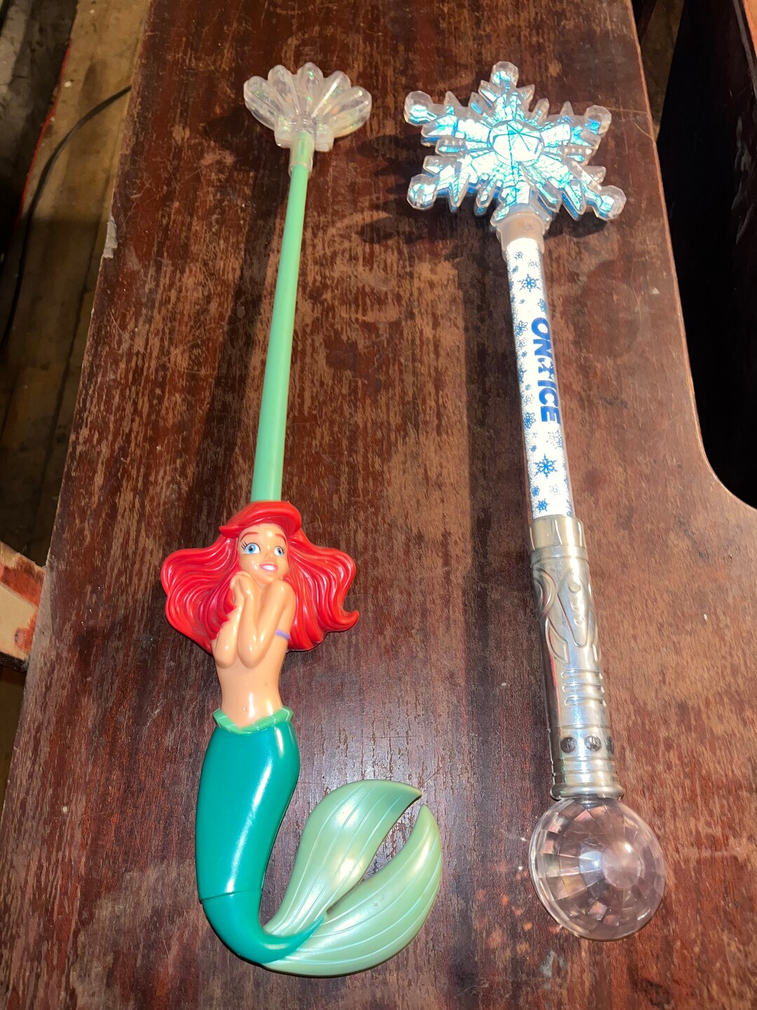 Two Disney on Ice Light up Wands - Etsy