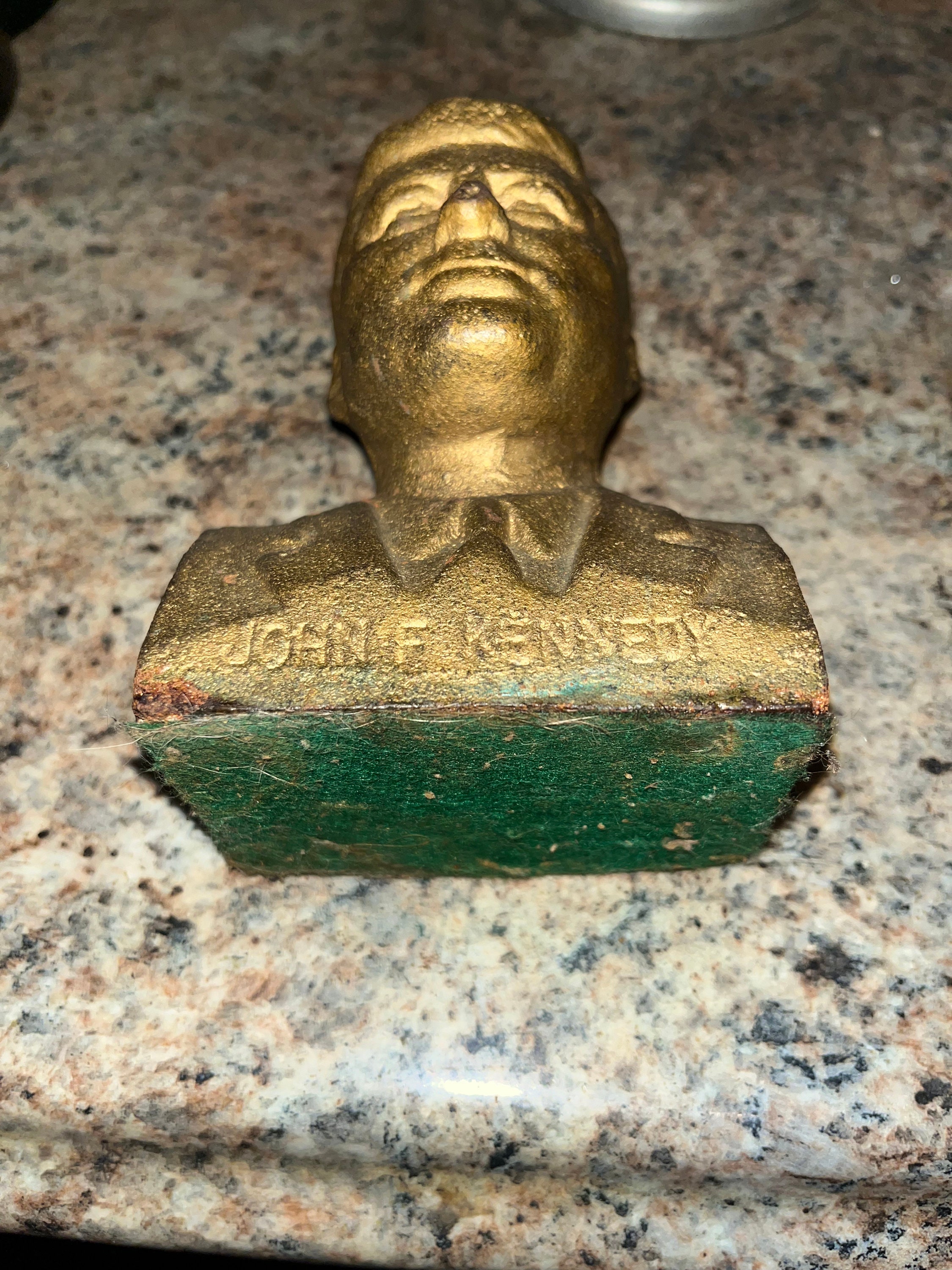 Vintage JFK John F. Kennedy Bust - Etsy