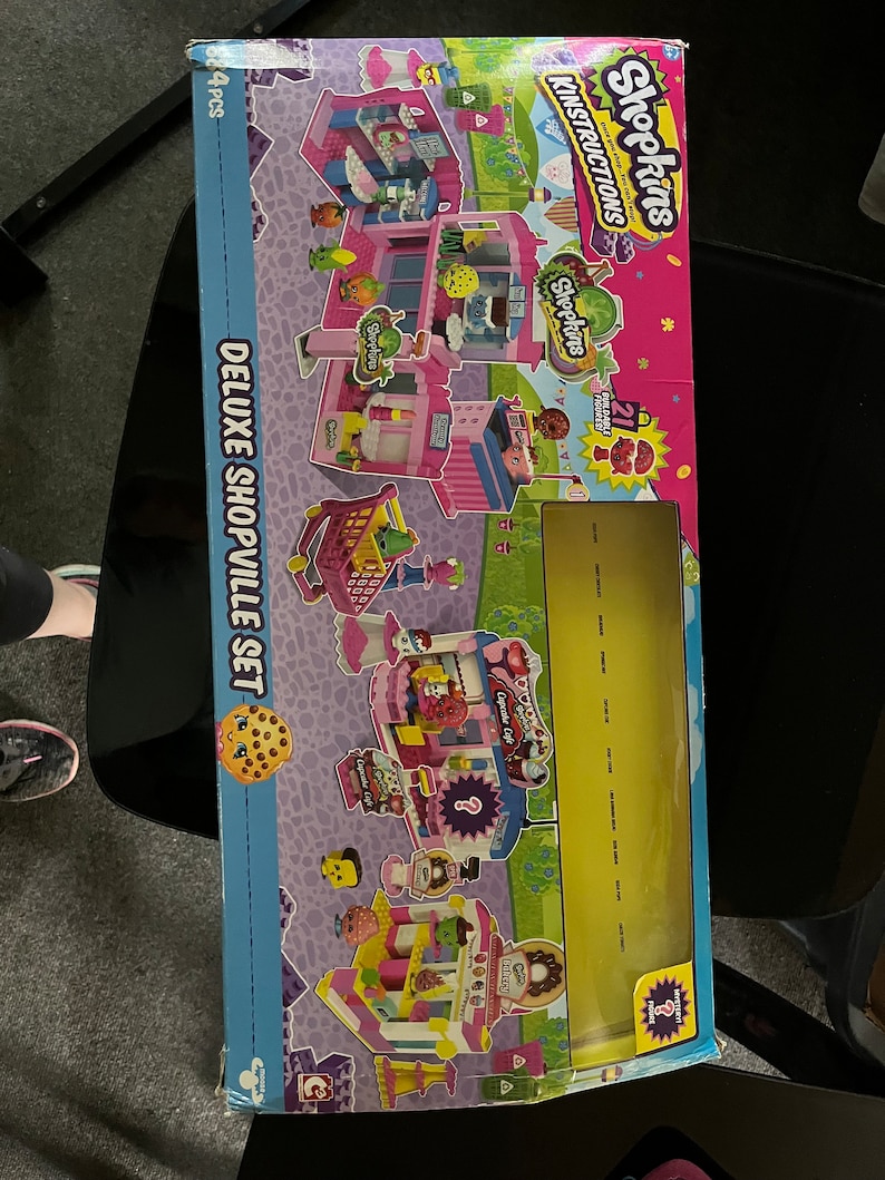 Shopkins Kinstructions Deluxe Shopville - Etsy