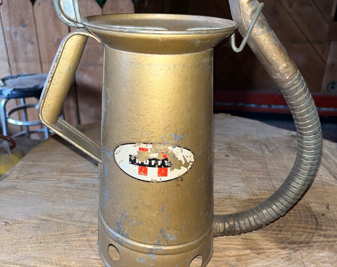 1940's Huffy Gas Station Half Gallon Liquid Oil Can - Etsy