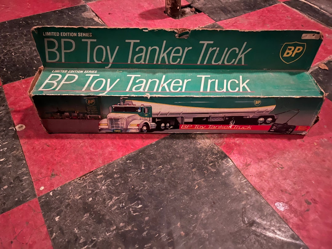BP Toy Tanker Truck and Hess Miniature Tanker Trunk - Etsy
