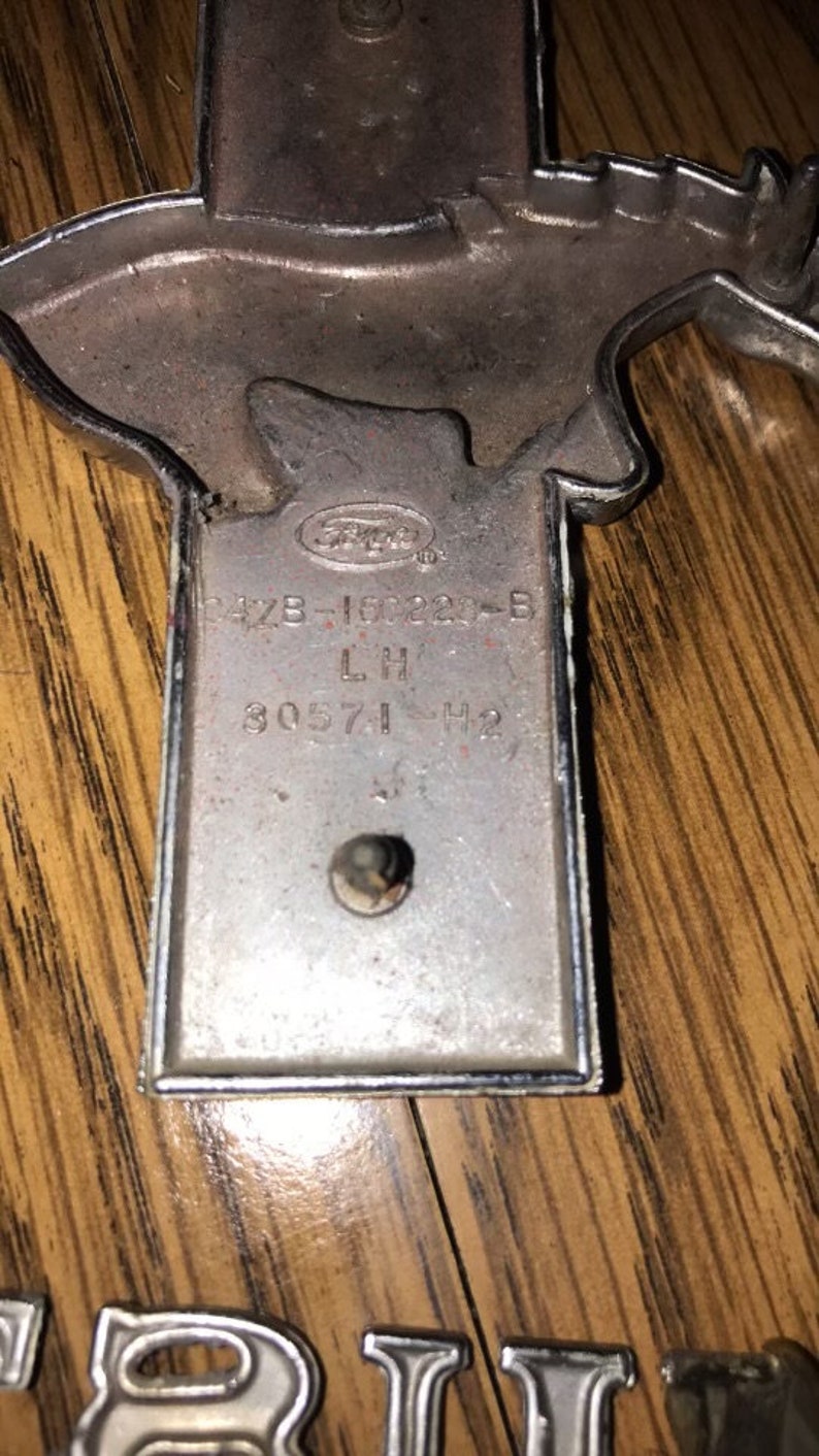 1960’s Ford Mustang Emblems - Etsy