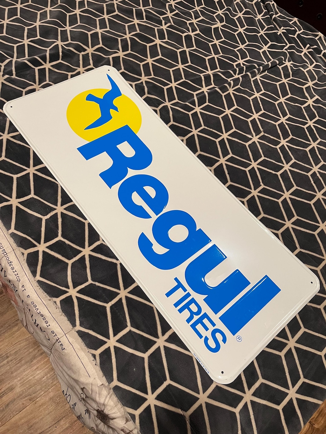 Vintage Regul Tire Sign NOS - Etsy
