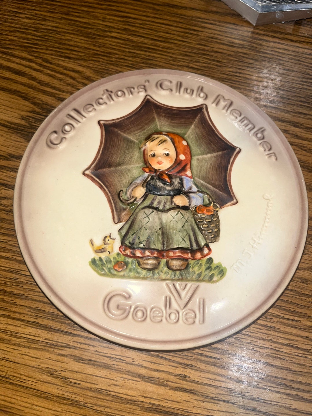 Goebel Collectors Club 1978 Plate / Medallion / West Germany / - Etsy