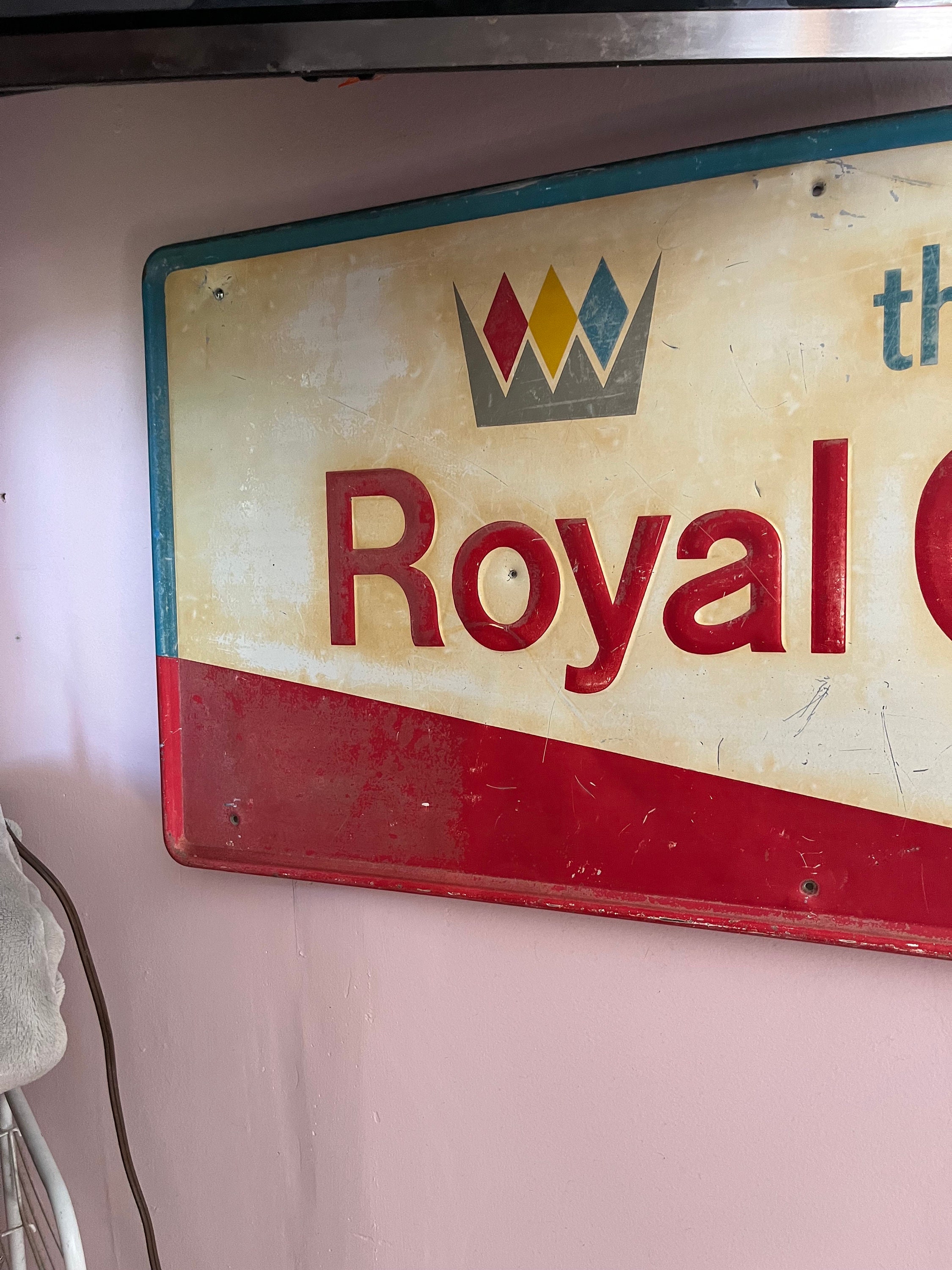 1950’s-1960’s Royal Crown Cola Sign - Etsy
