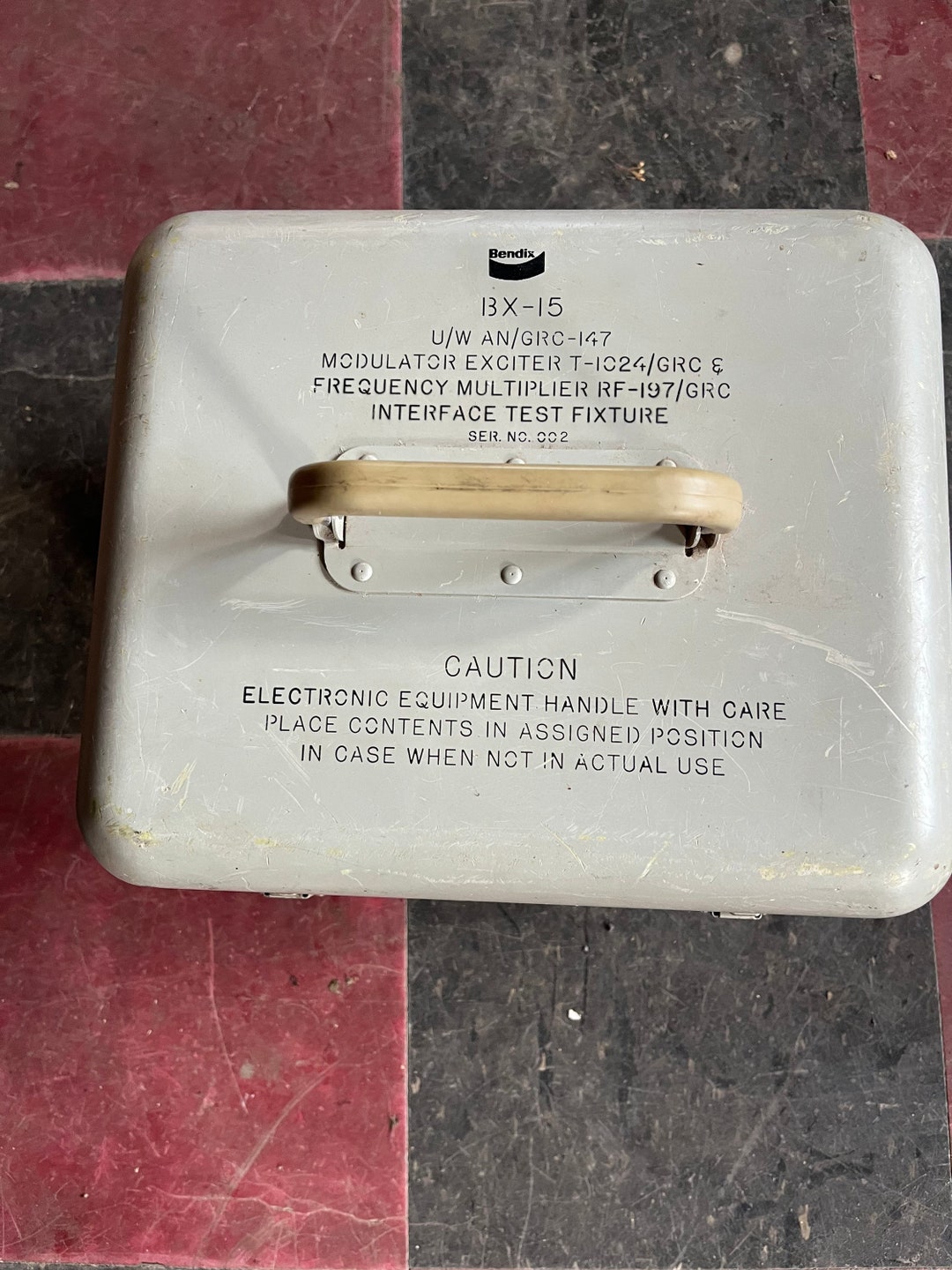 Bendix Interface Text Fixture Empty Metal Box - Etsy