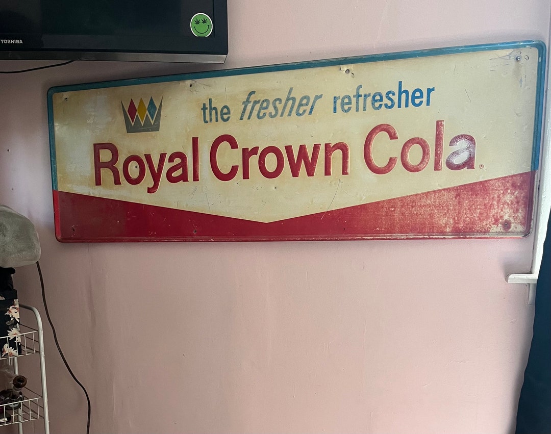 1950’s-1960’s Royal Crown Cola Sign - Etsy