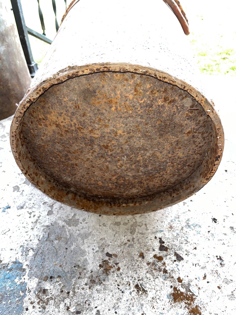 Vintage Rustic Milk Can - Etsy