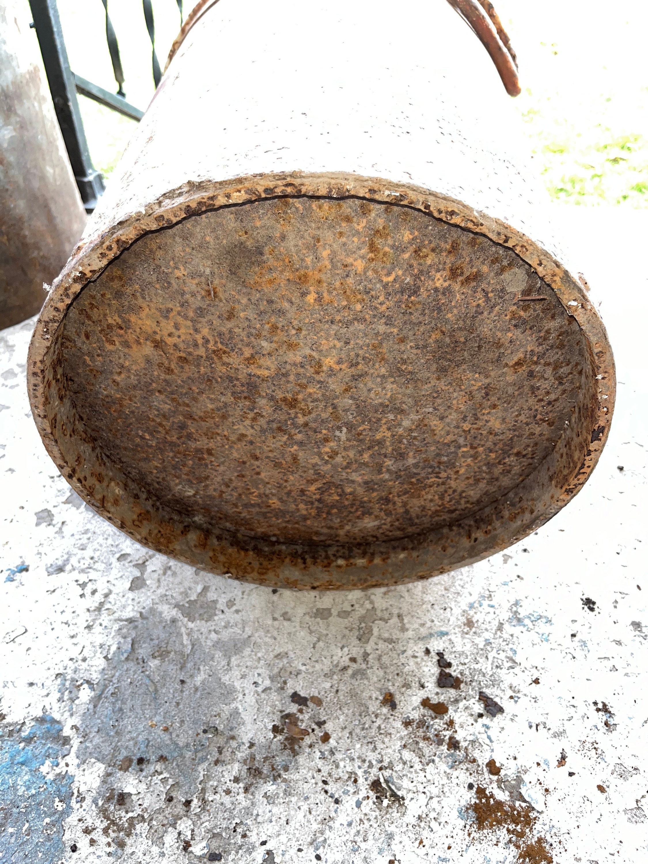 Vintage Rustic Milk Can - Etsy