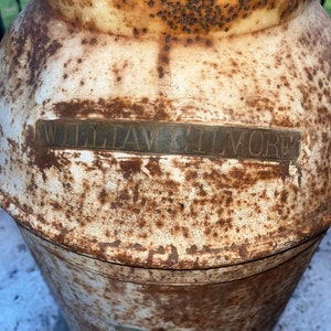 Vintage Rustic Milk Can - Etsy
