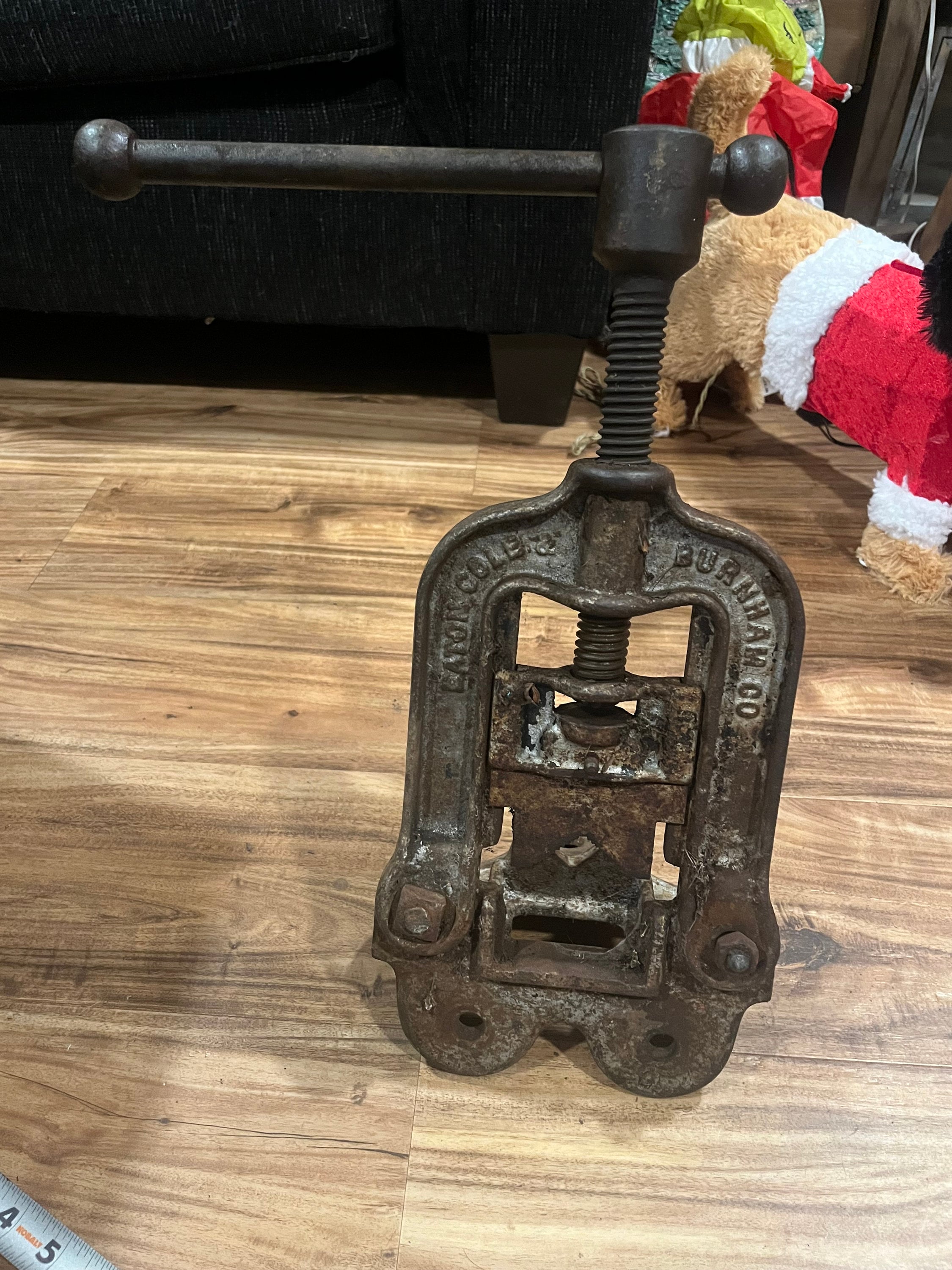 Vintage Eaton Cole & Burnham Pipe Vise - Etsy