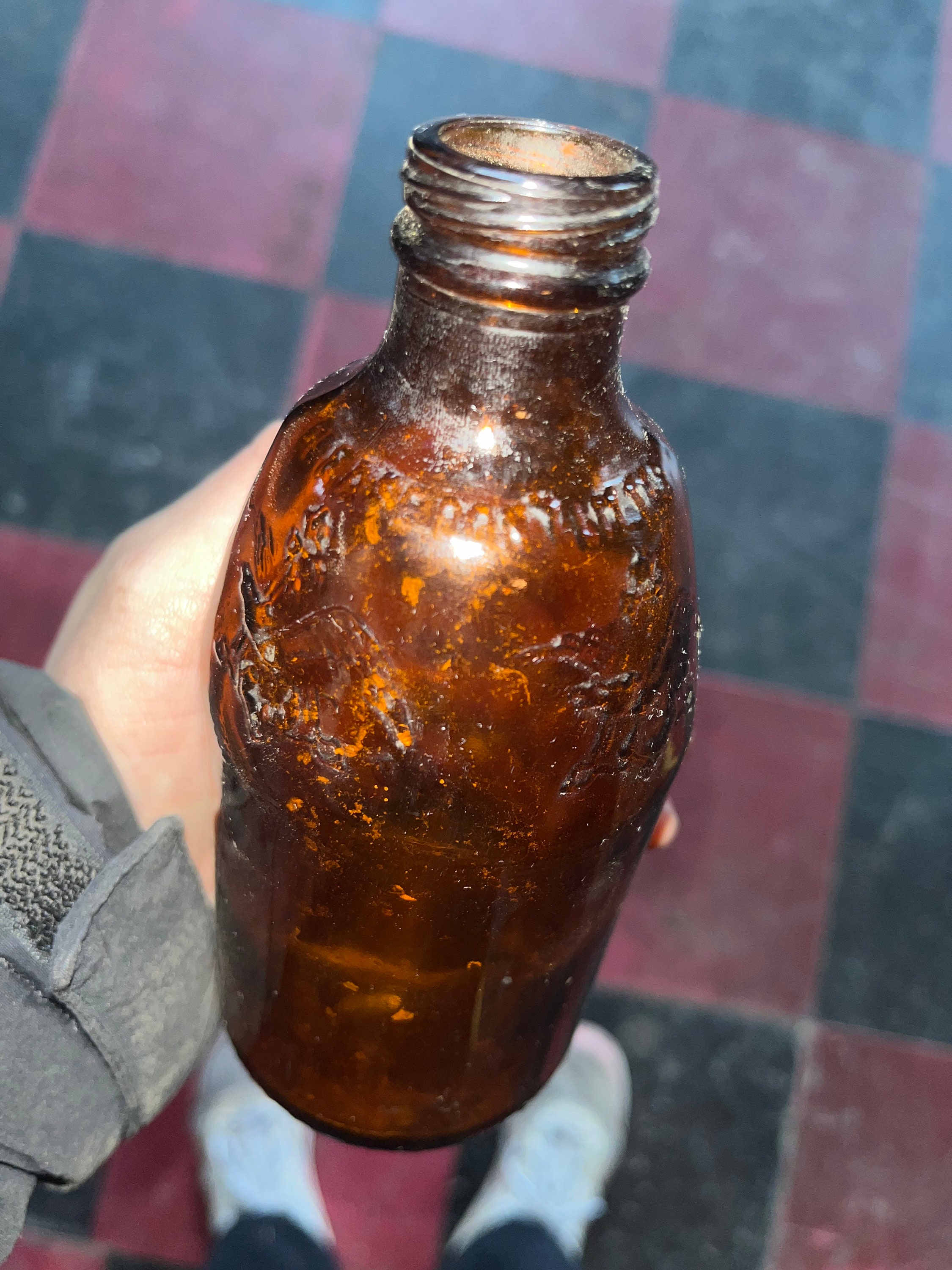 Vintage Anheuser Busch Bottle Brown Amber Glass Beer With Eagle - Etsy