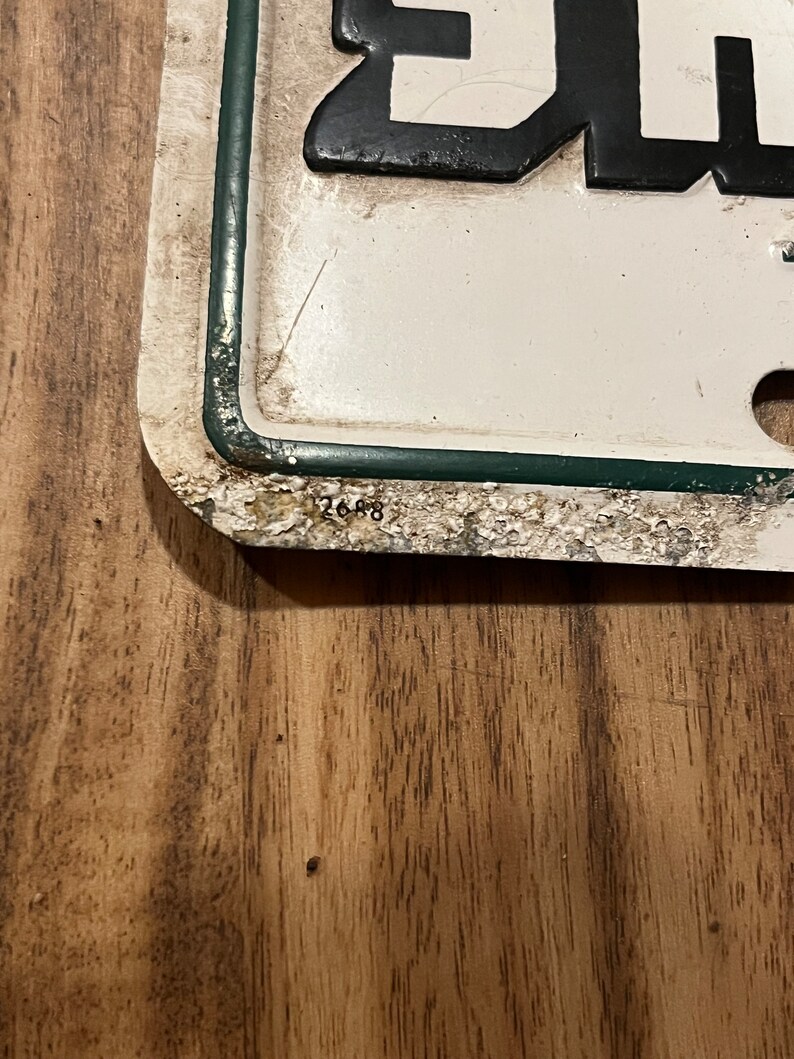 Vintage Shadwbrook Tunkhannock,pa License Plate - Etsy