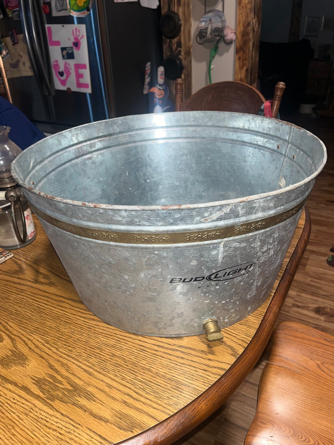 Bud Light Stainless Steel Beer Tub - Etsy