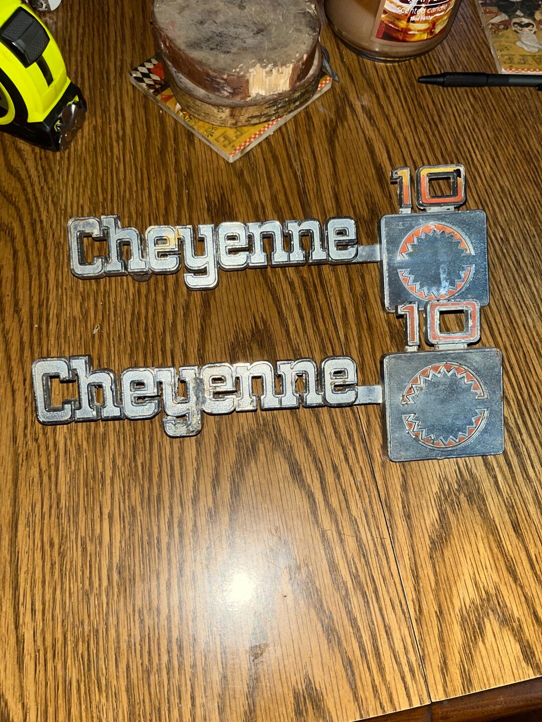 Chevrolet Cheyenne Pickup Truck 10 Fender Script Emblems OEM - Etsy