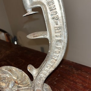 Vintage Chop-rite Cast Iron Cherry Stoner - Etsy