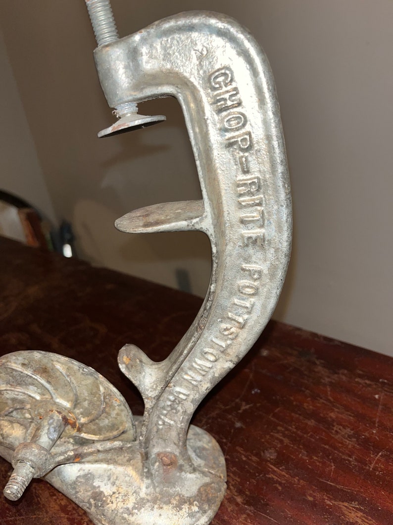 Vintage Chop-rite Cast Iron Cherry Stoner - Etsy