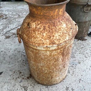 Vintage Rustic Milk Can - Etsy