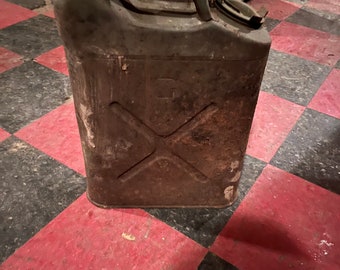 Vintage USMC Grey Metal Jerry Can 5 Gallon Jeep DOT-SL 20-5-78 - Etsy