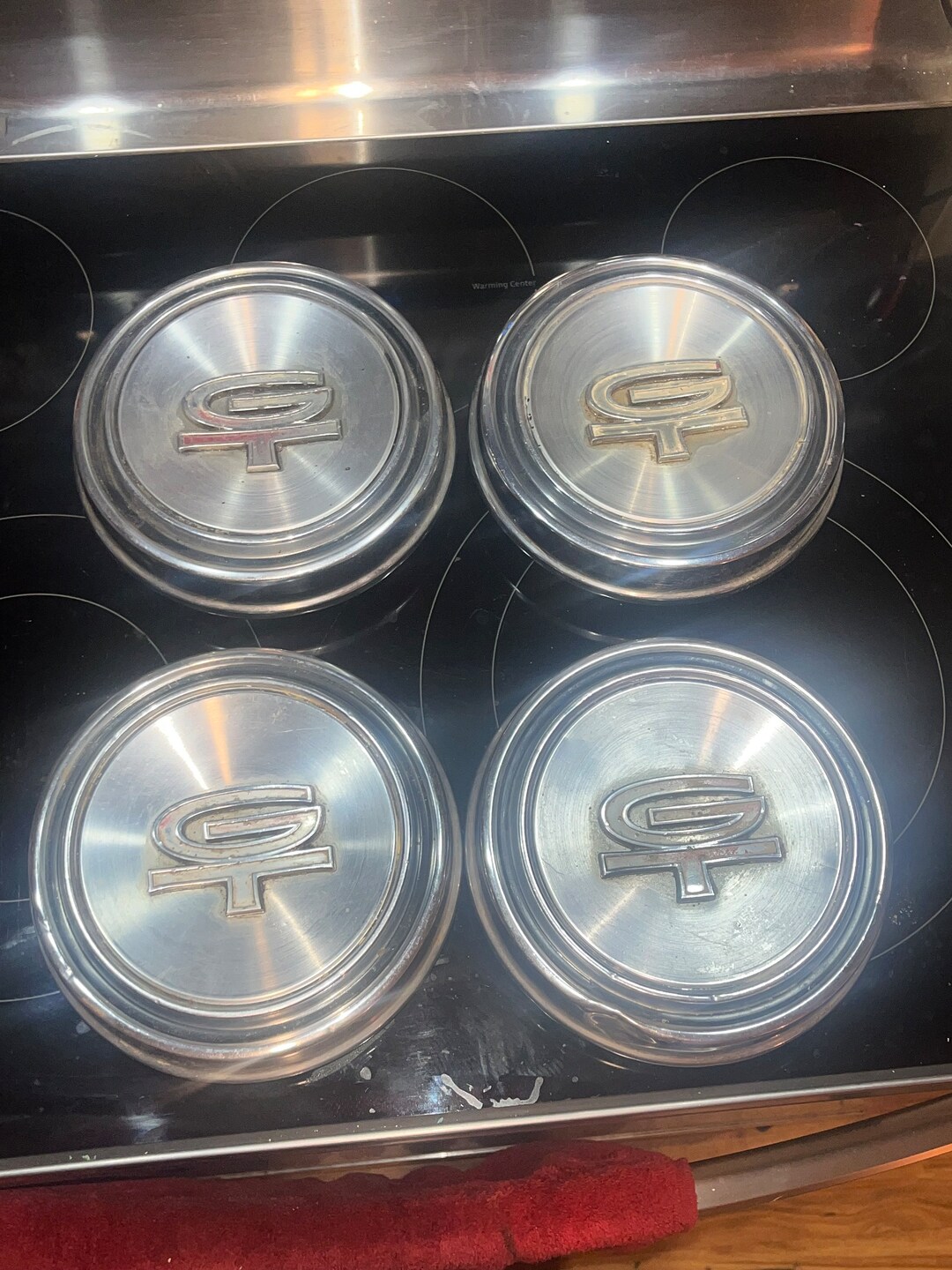 Vintage 67-69 Mustang GT Hubcap Center Cap Set of 5 - Etsy