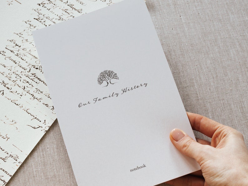 Family Tree Book Genealogy Notebook 6 Generation Family History Book ...