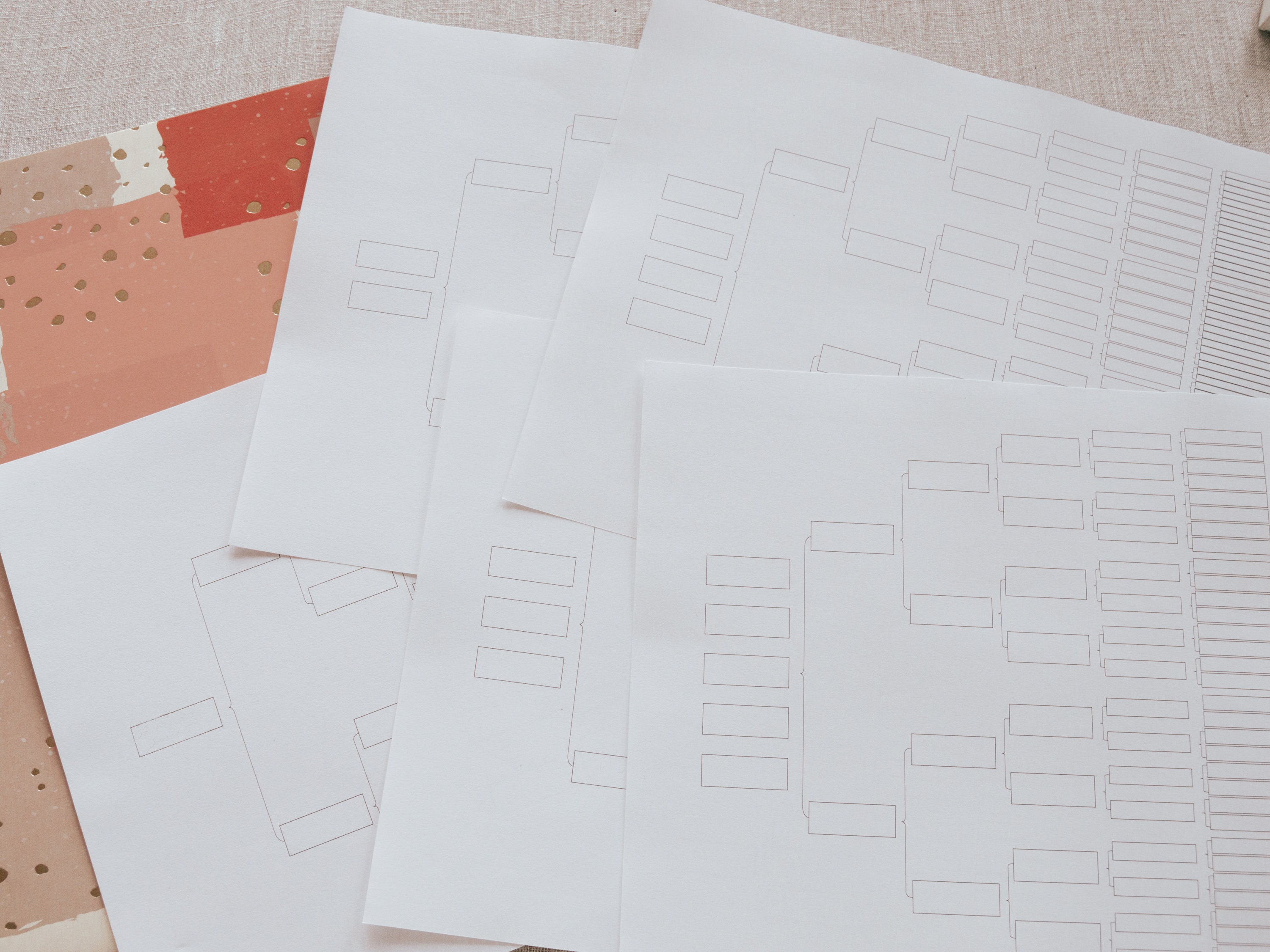 7 Generation Family Tree Template Editable Download Genealogy Worksheet ...