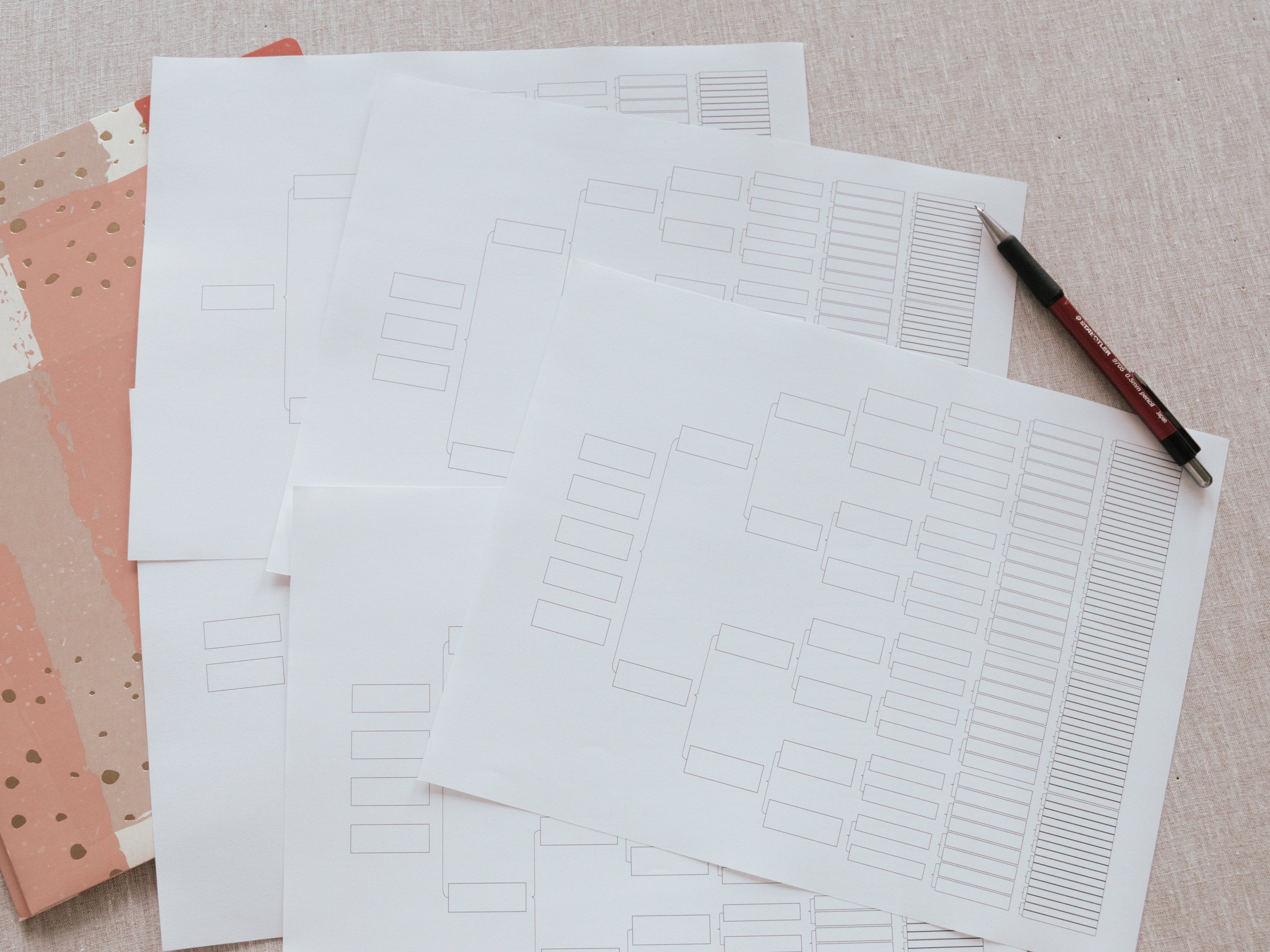 7 Generation Family Tree Template Editable Download Genealogy Worksheet ...